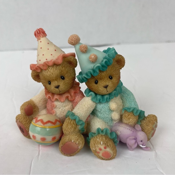 Cherished Teddies | Accents | Cherished Teddiesclowning Aroundnumbered ...